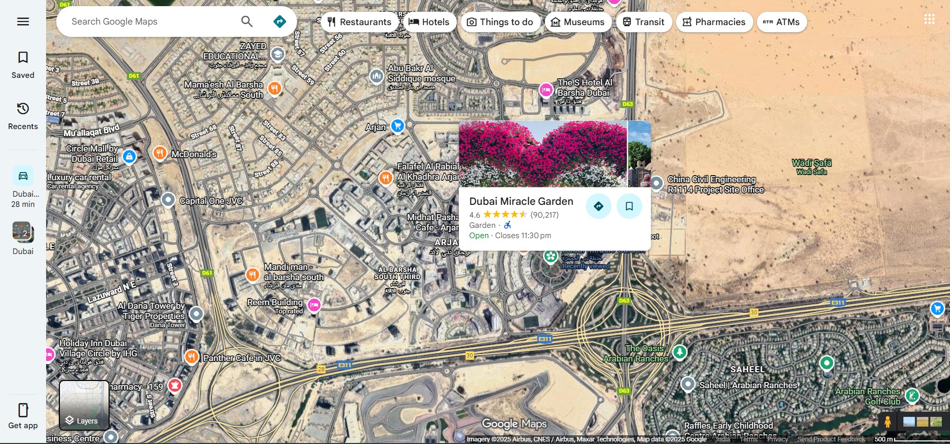 How To Reach Miracle Garden | Metro, Bus, Taxi Guide Dubai